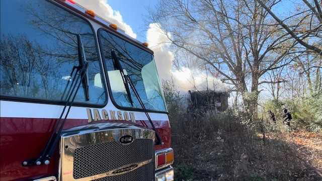 Two people trapped in Jackson house fire die