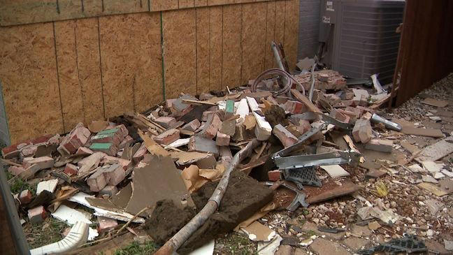 Car crashes into Abilene home, narrowly missing family members asleep ...