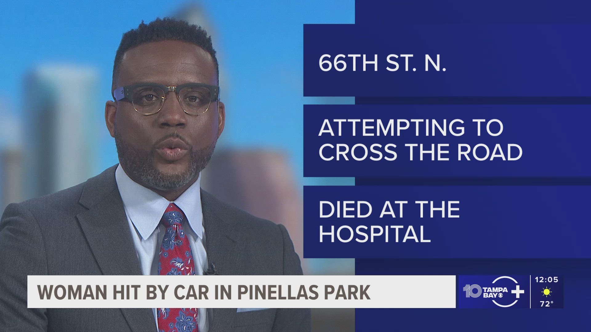 Woman dead after trying to cross roadway before being hit by vehicle ...