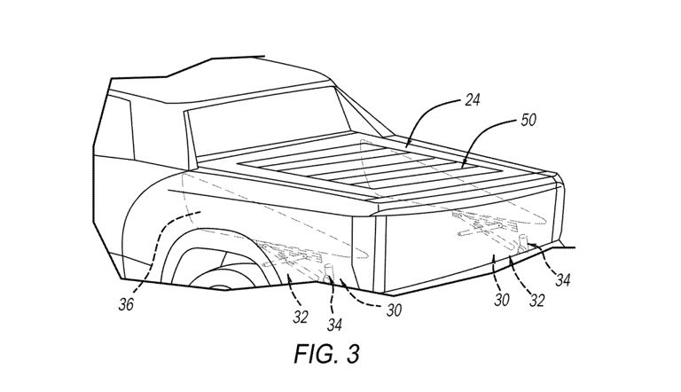 Stellantis patents angled bed cover design that could make a Ram look ...