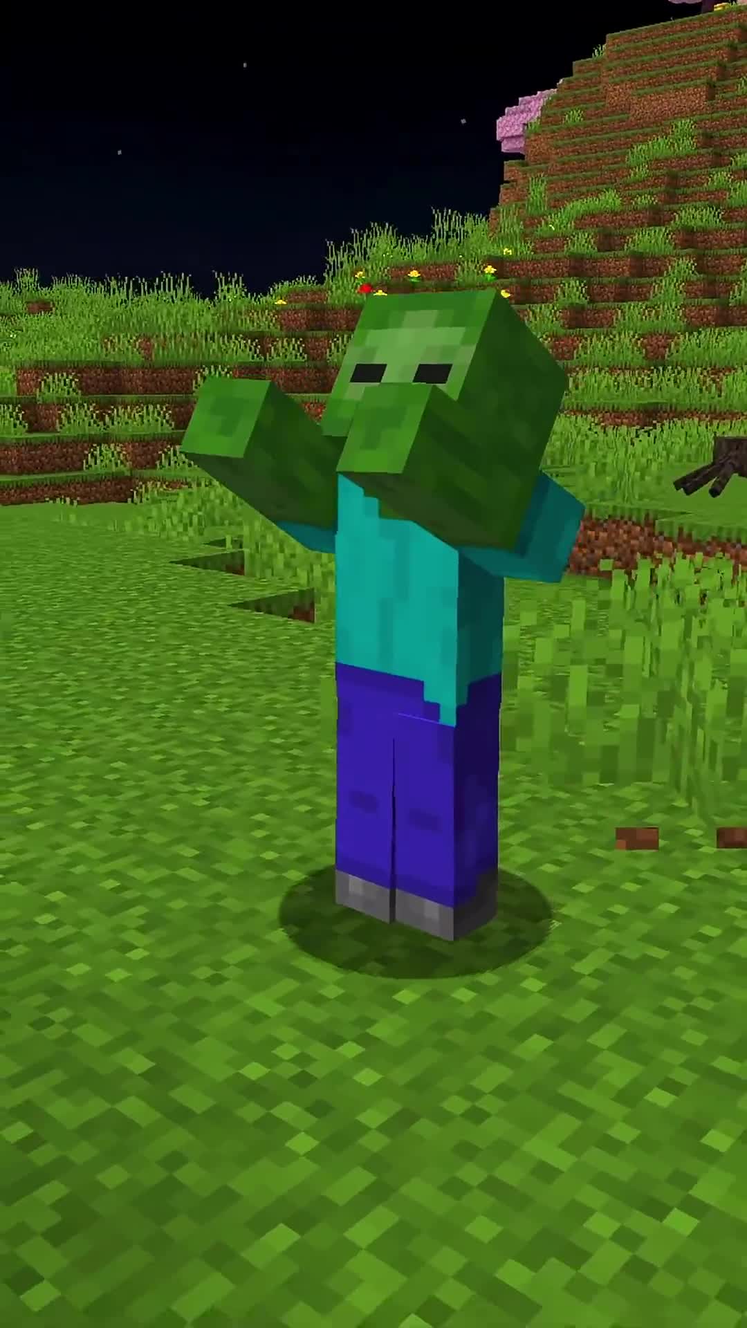 Ya no puedes escapar de los zombies en Minecraft