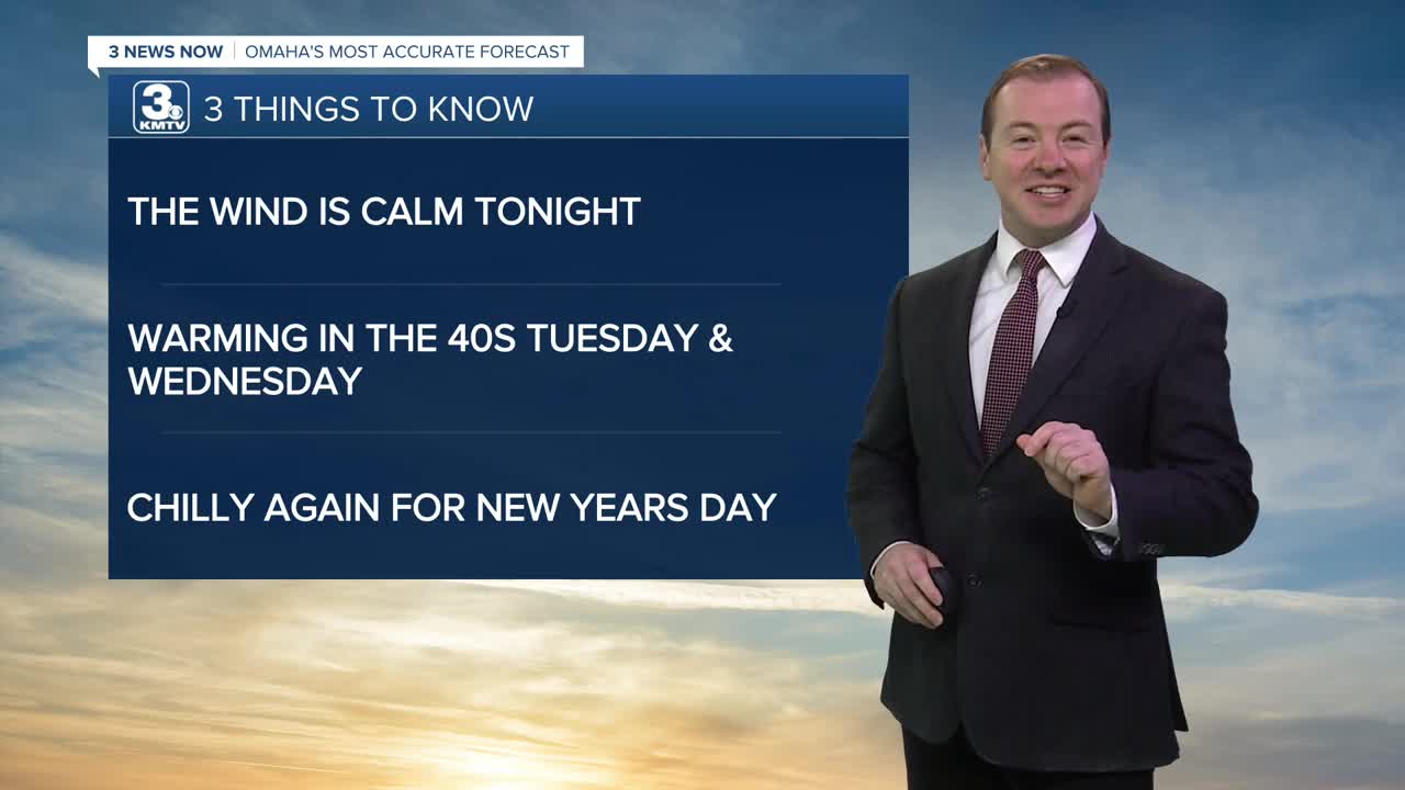 Tim's 12/29 Monday night forecast