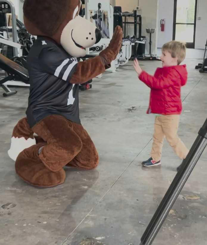 Former Limestone mascot Bernie finds new home after school closure
