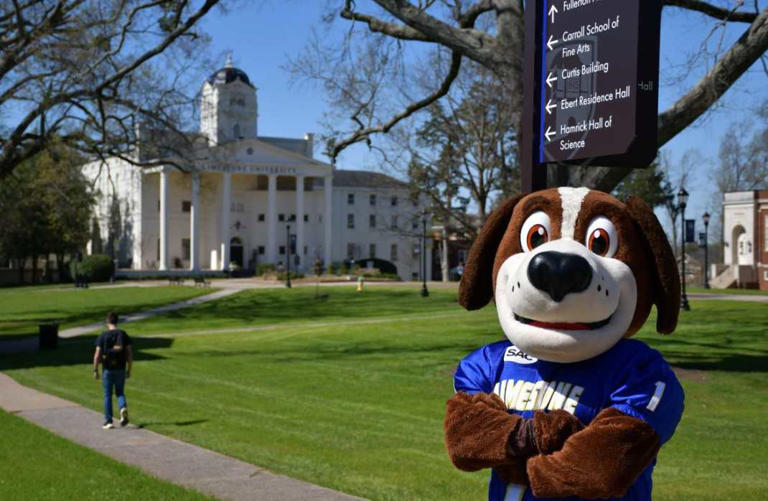 Former Limestone mascot Bernie finds new home after school closure
