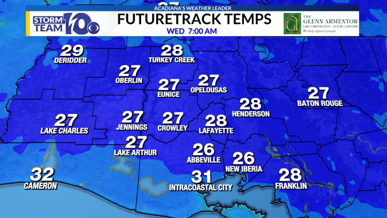 Light freeze tonight, hard freeze possible tomorrow night