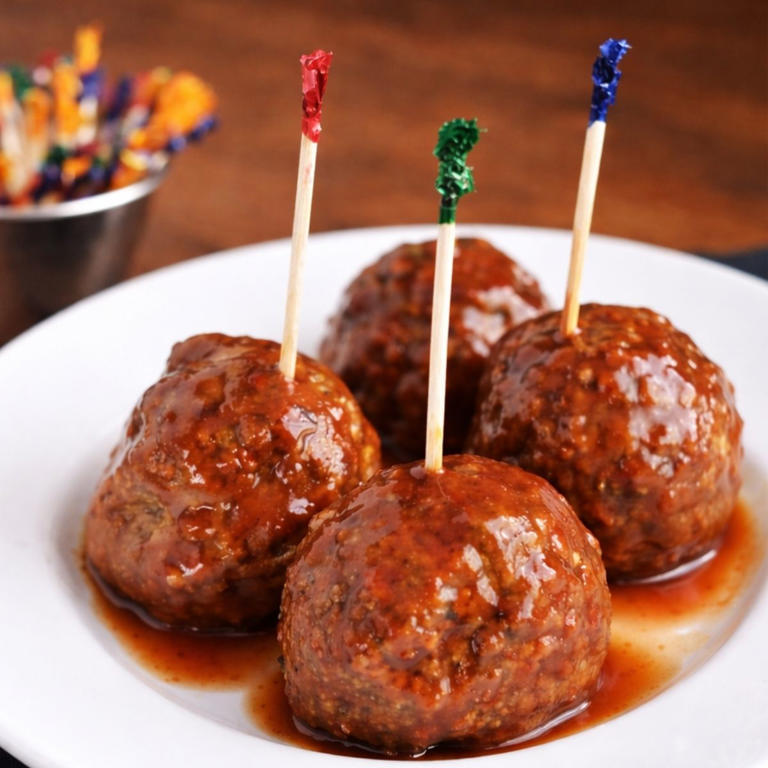 Sweet chili meatballs recipe