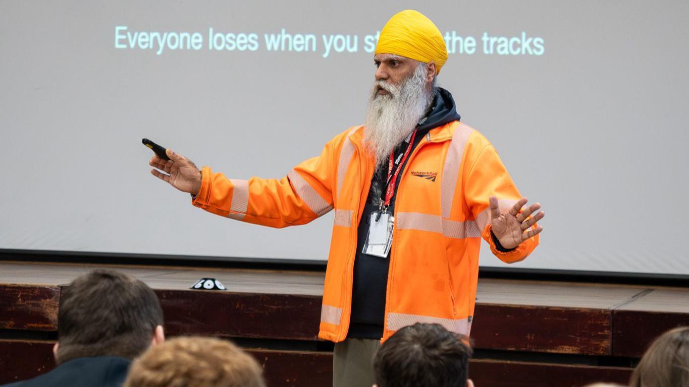 Rail manager hopes to use honour to 'inspire others'