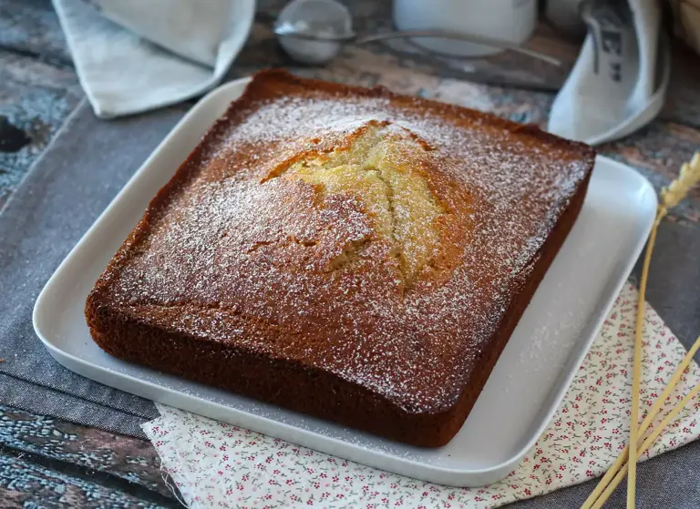 Sade kek, çok basit ve çok güzel