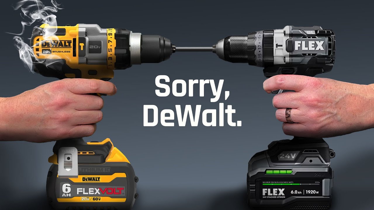 Which Lowe's drill is best? DeWalt, FLEX, Bosch, Kobalt or Craftsman