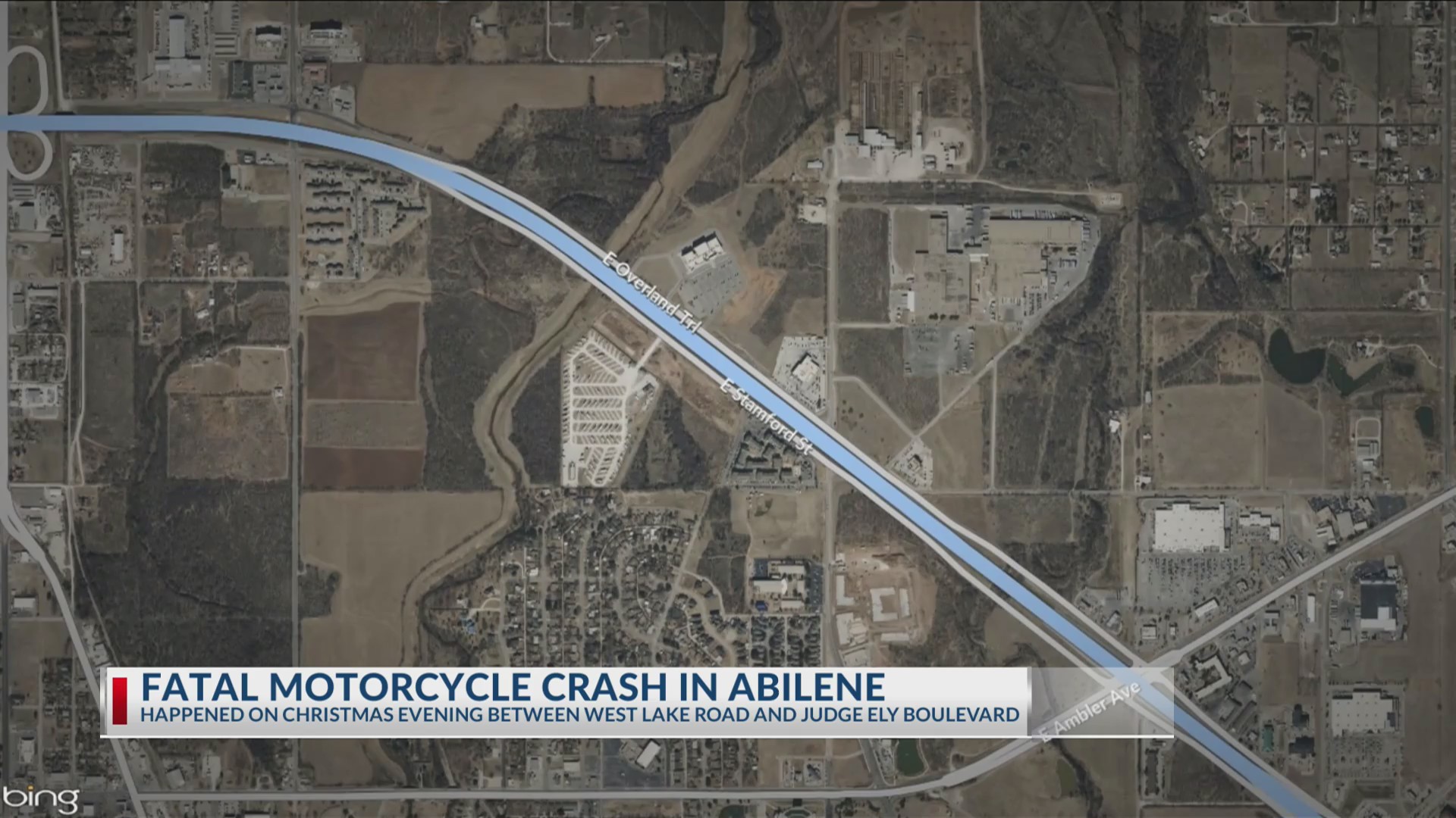 Abilene police investigate fatal Christmas Day motorcycle crash on I-20