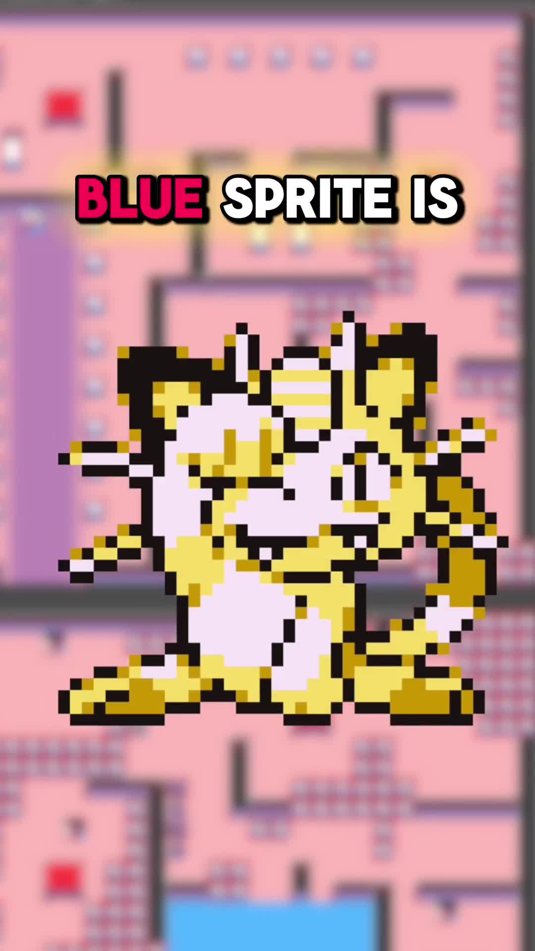 You won't believe what Meowth looked like in Generation I #shorts