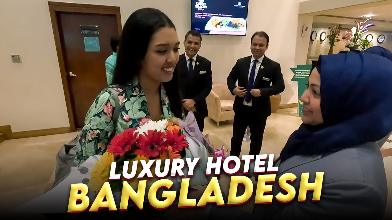 Staying at a 350 dollar luxury hotel in Bangladesh for the first time
