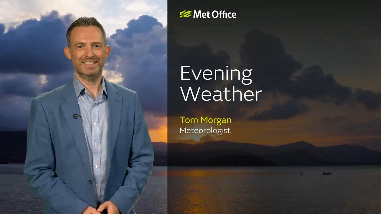 Met Office Sunday evening weather forecast 12/10/2025
