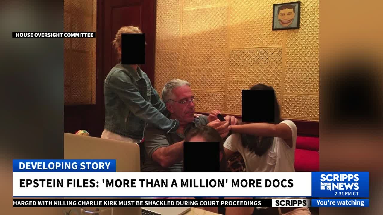 Epstein files: 'More than a million' new docs submitted