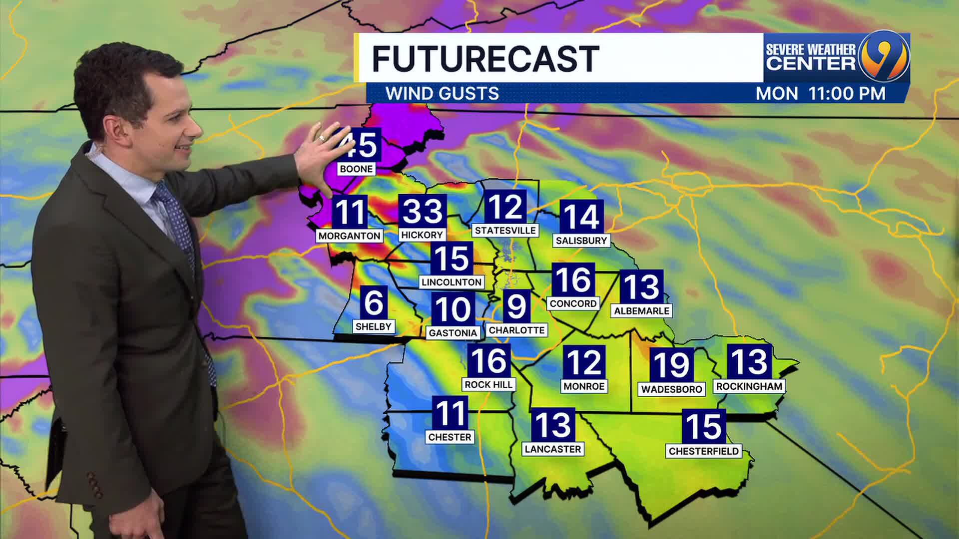 Forecast: Lows tonight in the 20s but feeling colder