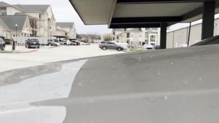 Sleet? That's what's being seen in Montgomery County