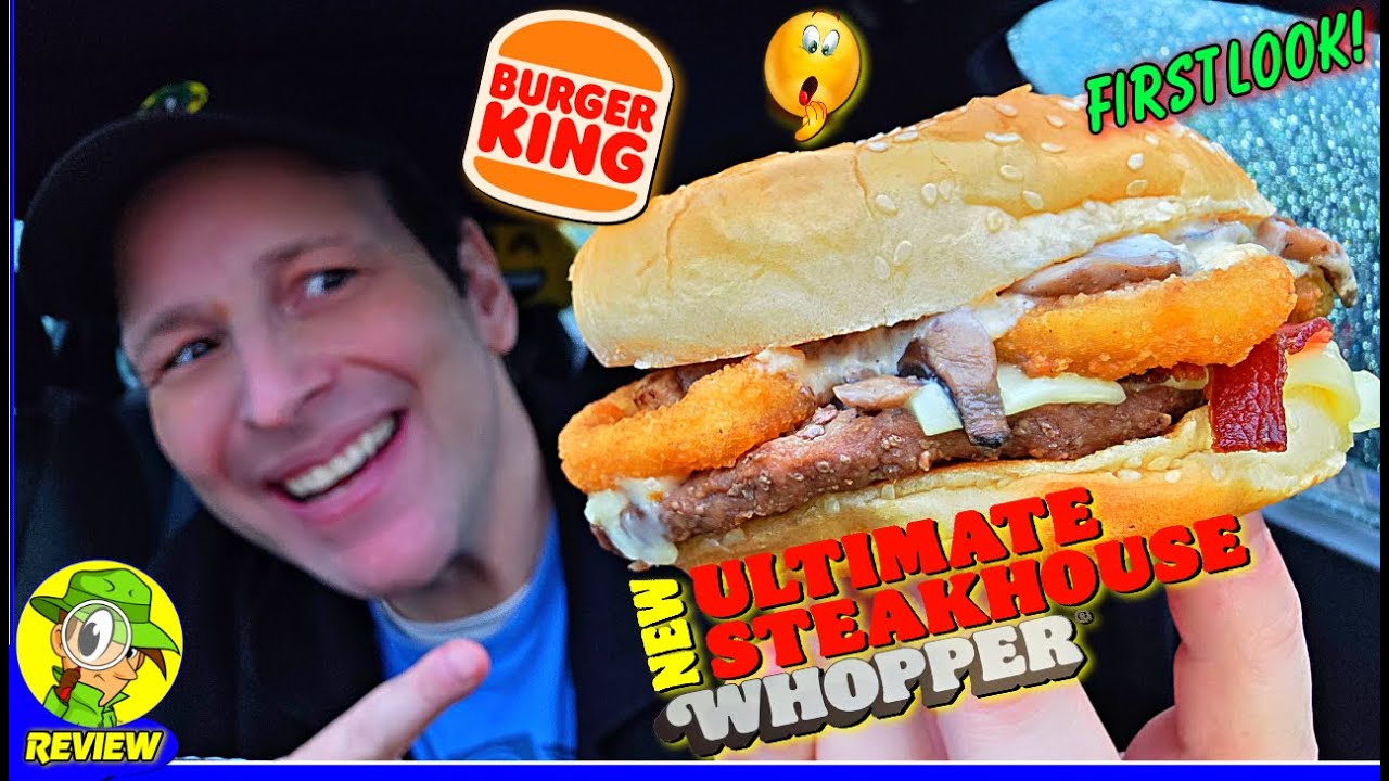 2026 first look: Burger King ultimate steakhouse Whopper review