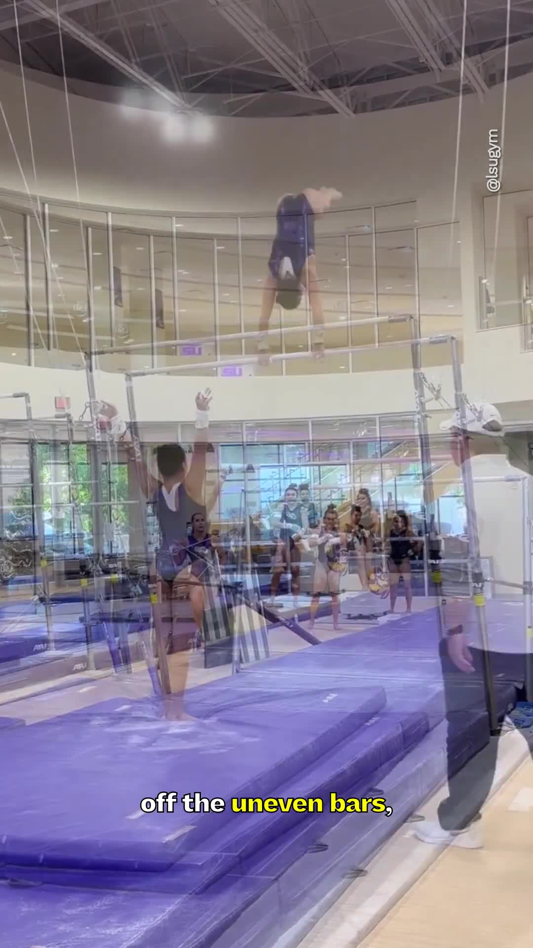 Obsessed with this dismount! 😍