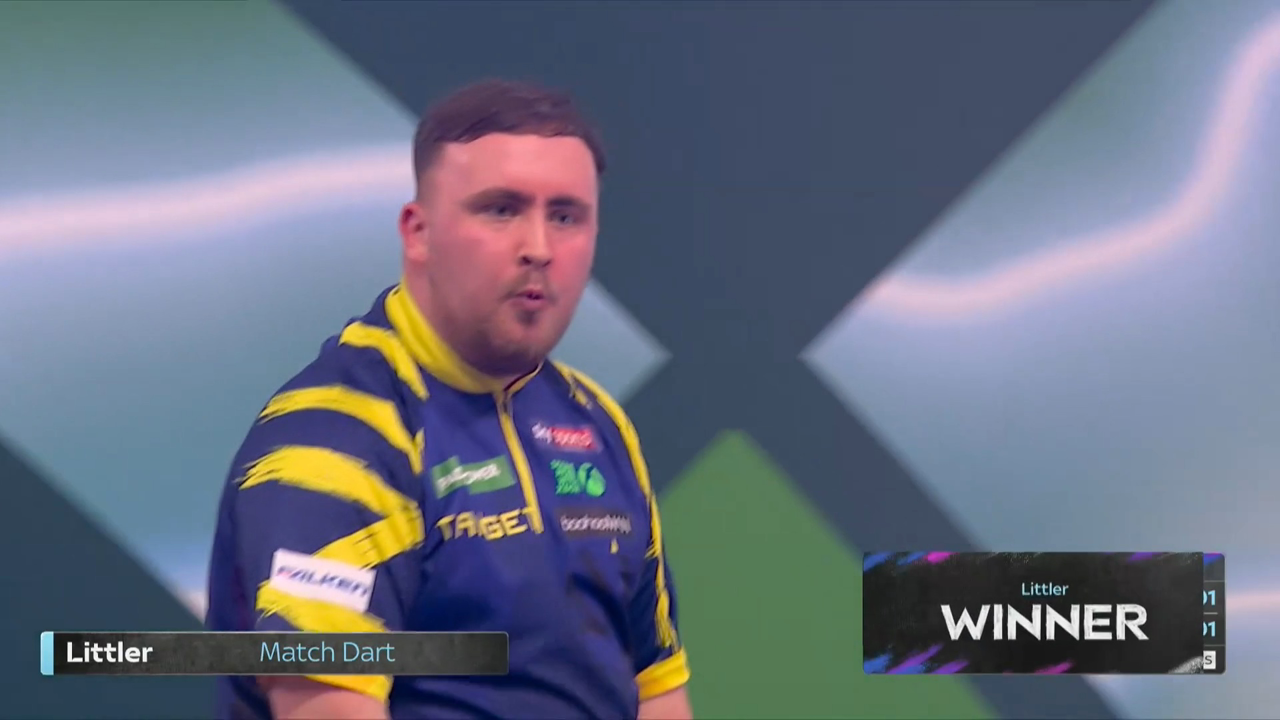 Littler wins a thriller