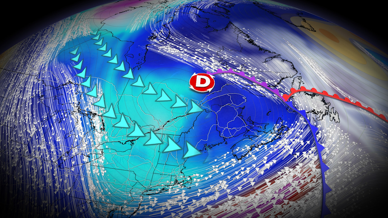Une chute brutale du mercure aura des conséquences au Québec