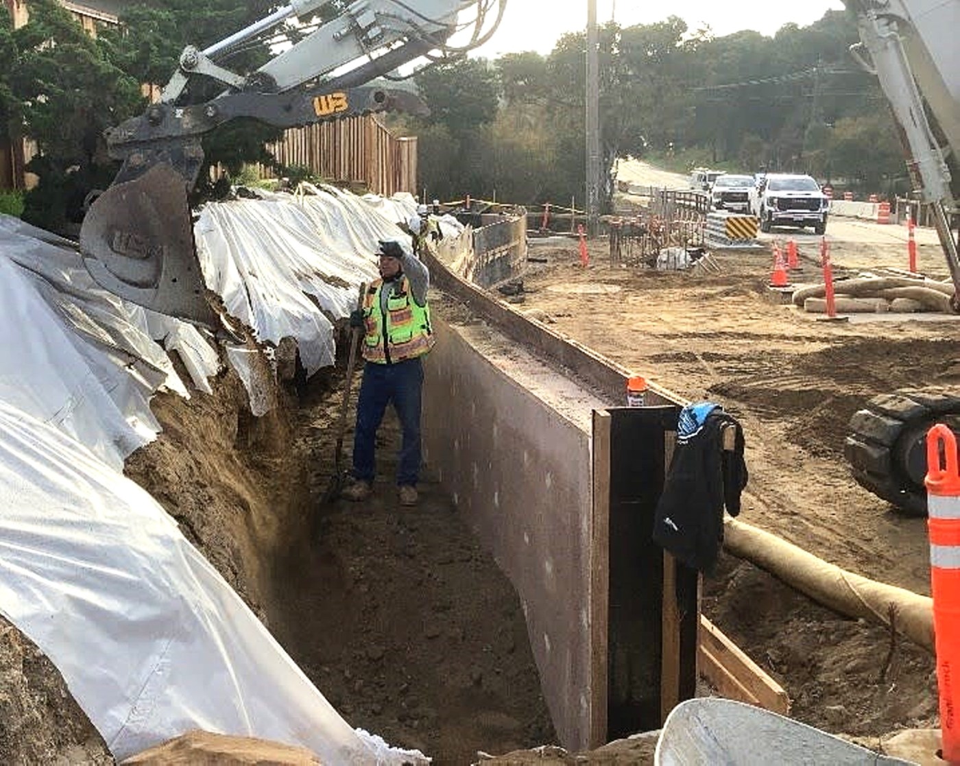 Fortag work through Del Rey Oaks continues with an eye to bridge work