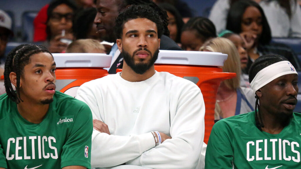 Celtics’ Jayson Tatum blasts critics of late NBA legend
