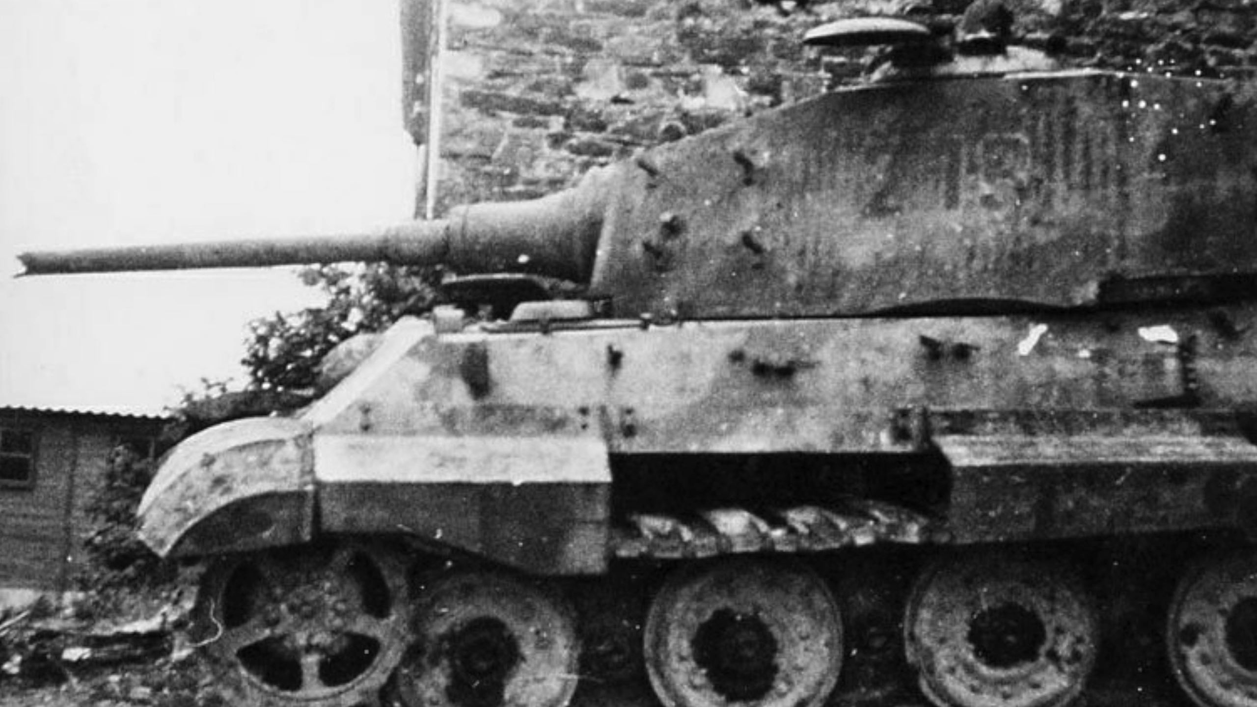 This WWII tank was bought with one bottle of cognac