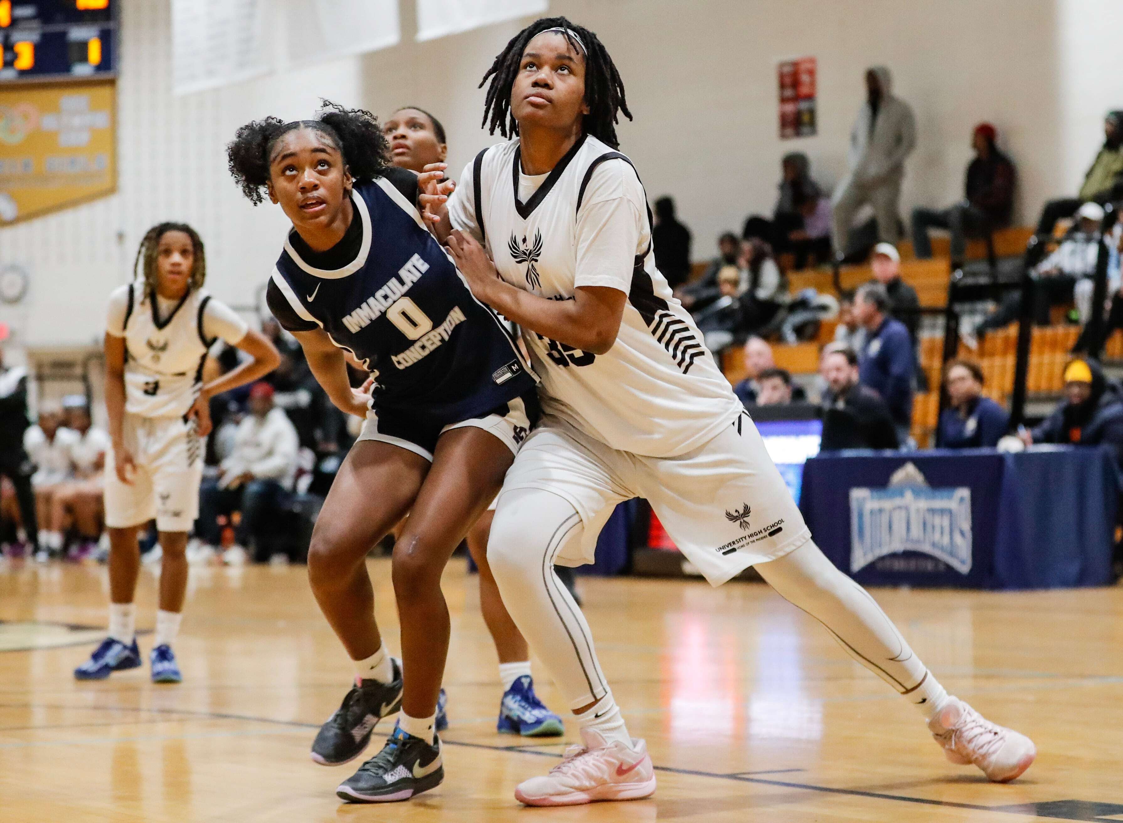 University girls basketball over Newark Central - Newark School Holiday ...