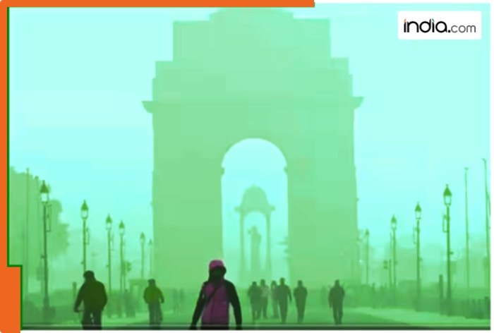 Weather warning: Delhi on red alert, Mumbai breathes 'poor' air, IMD ...