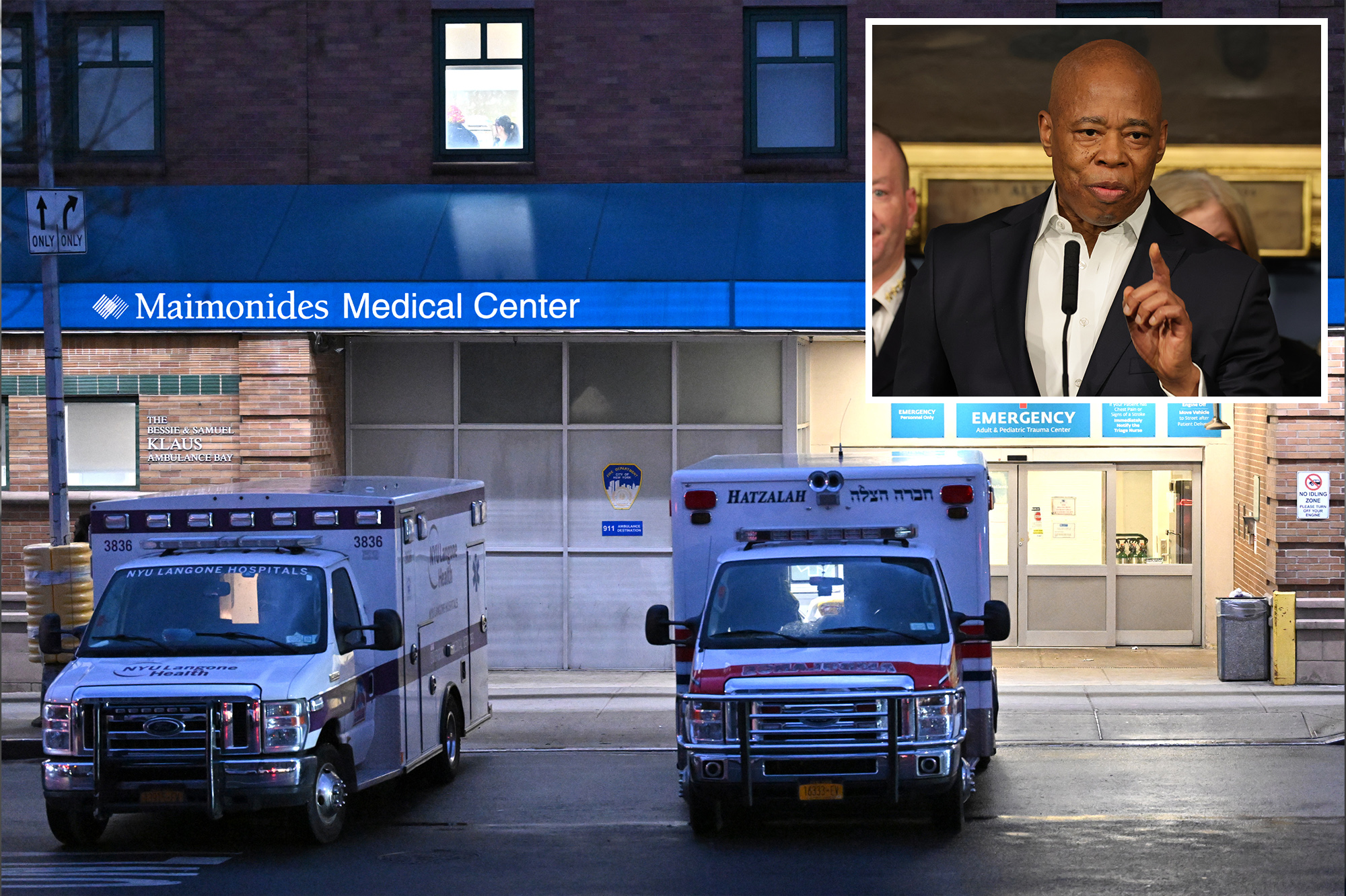 NYC Health+Hospitals to take over ailing Maimonides Hospital, Mayor ...