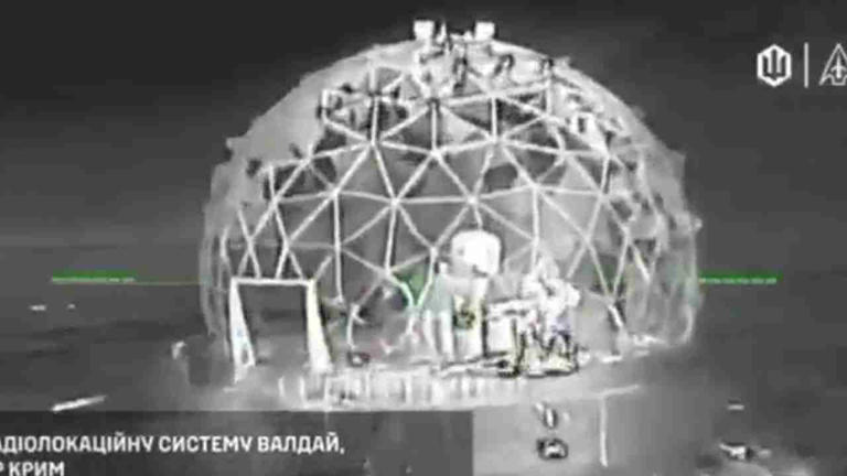 Ukraine destroys Russian Valdai anti-drone radar in attack in Crimea