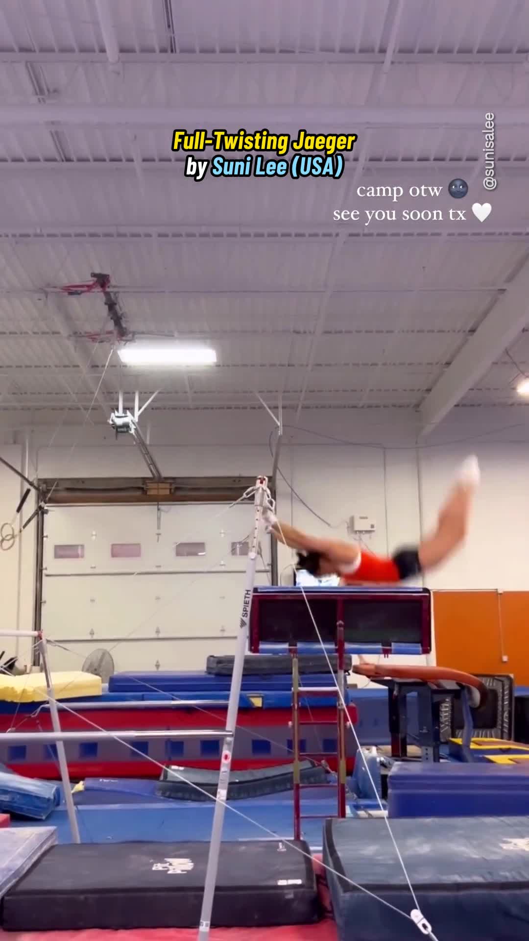 Suni Lee bringing the heat! 🔥