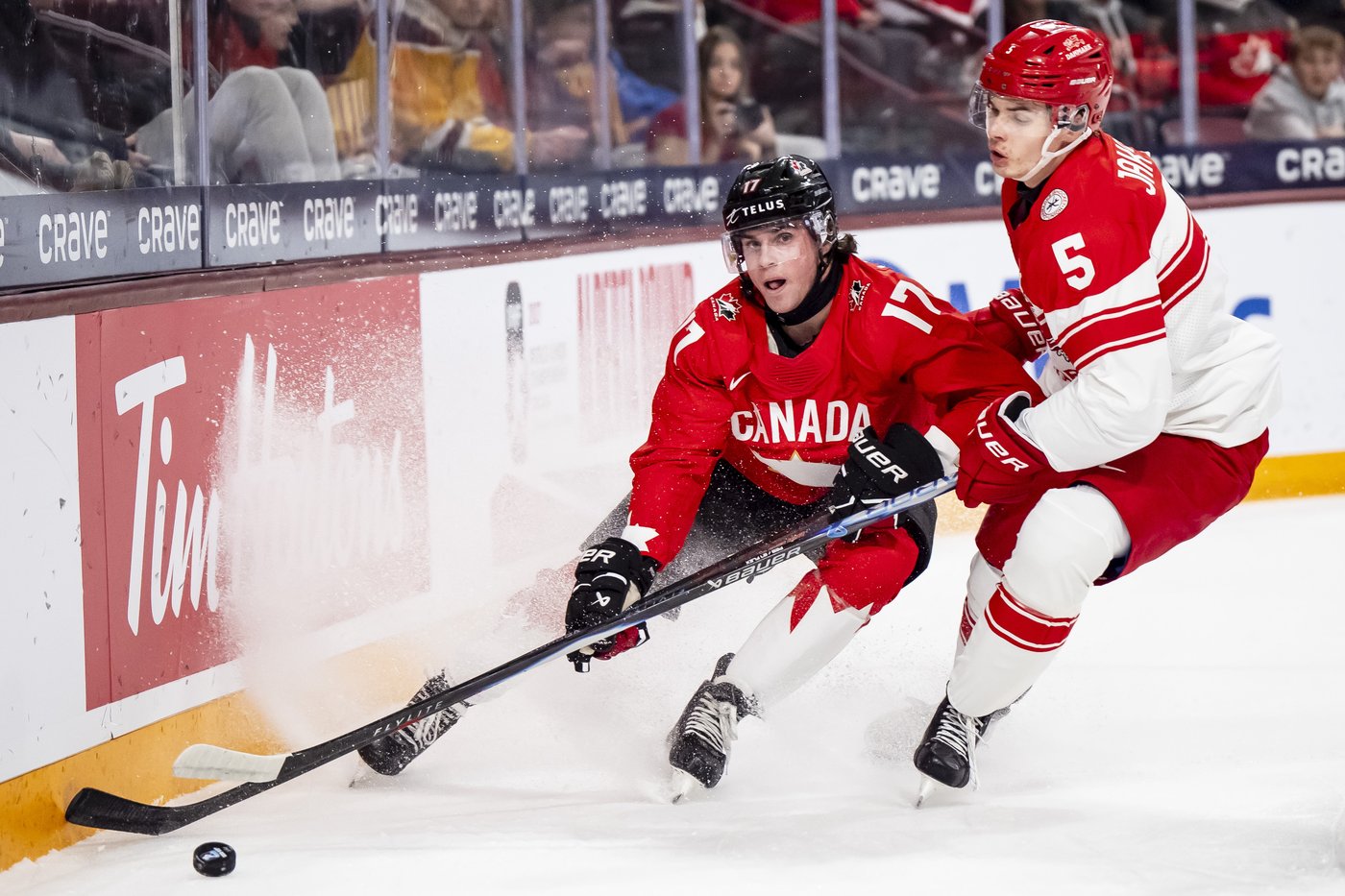 CMJ: Gavin McKenna et le Canada écrasent le Danemark au compte de 9-1