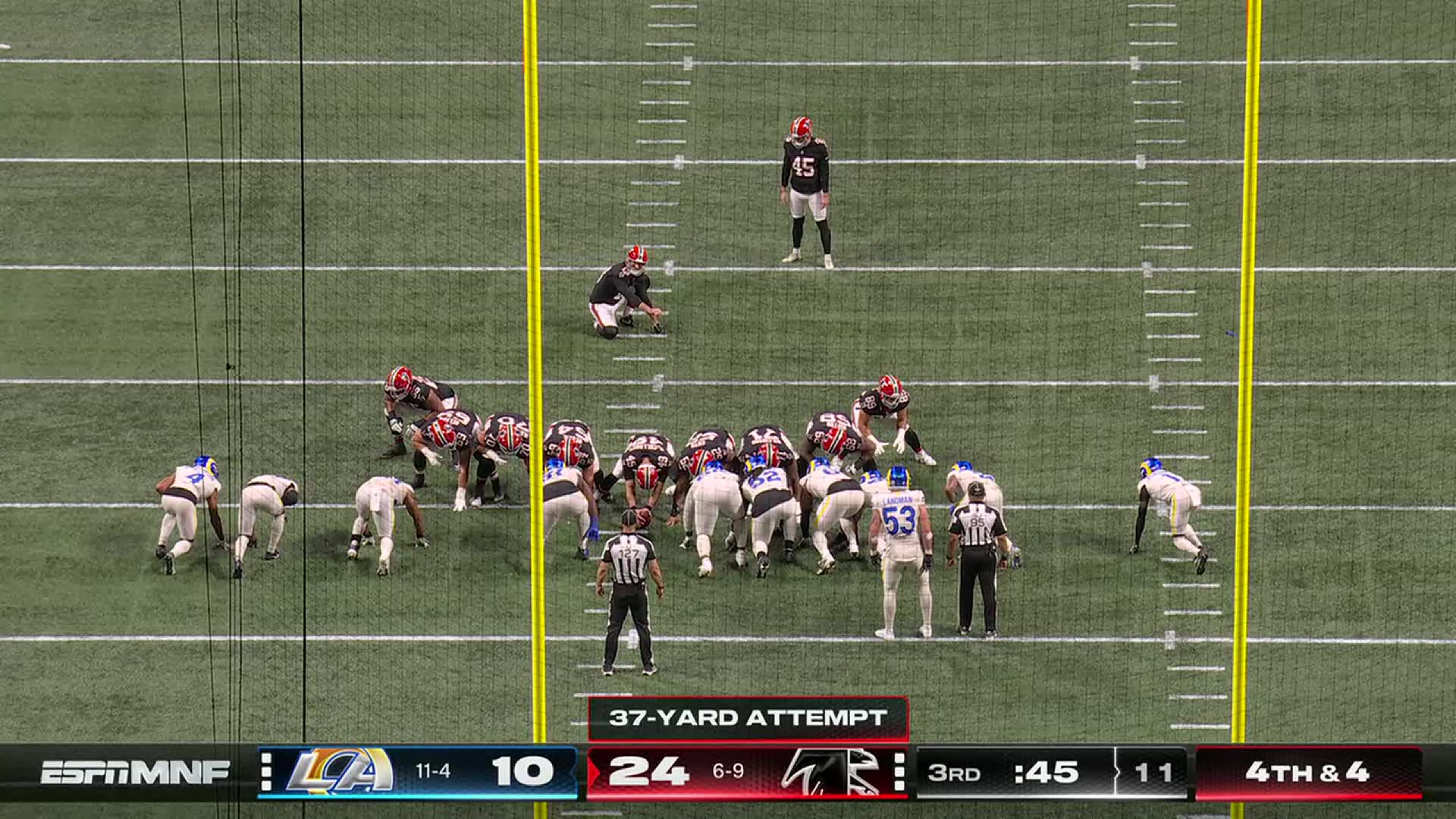 Can't-miss play: Blocked FG! Jared Verse takes the blocked kick 76 ...