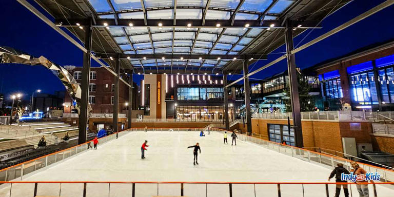 Let's go ice skating in downtown Indy | Elevance Health Rink