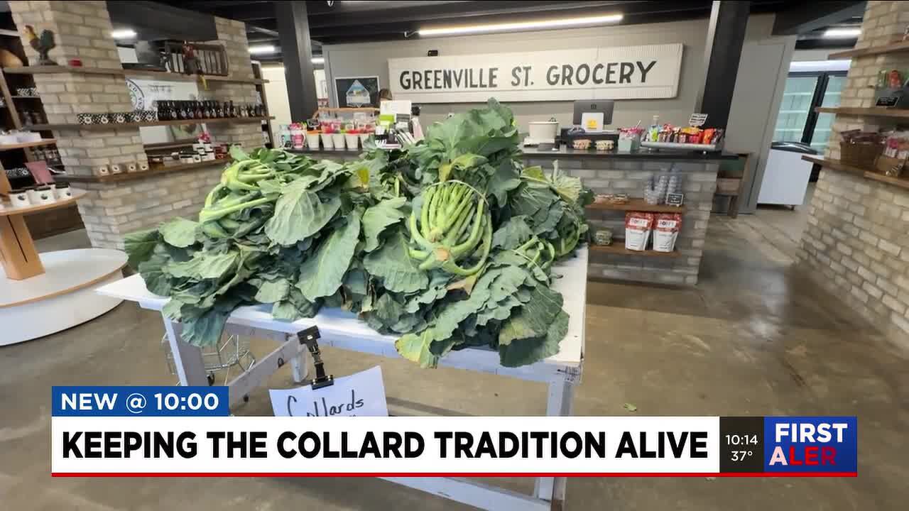 Upstate collard greens bring New Year’s luck after Hurricane Helene ...
