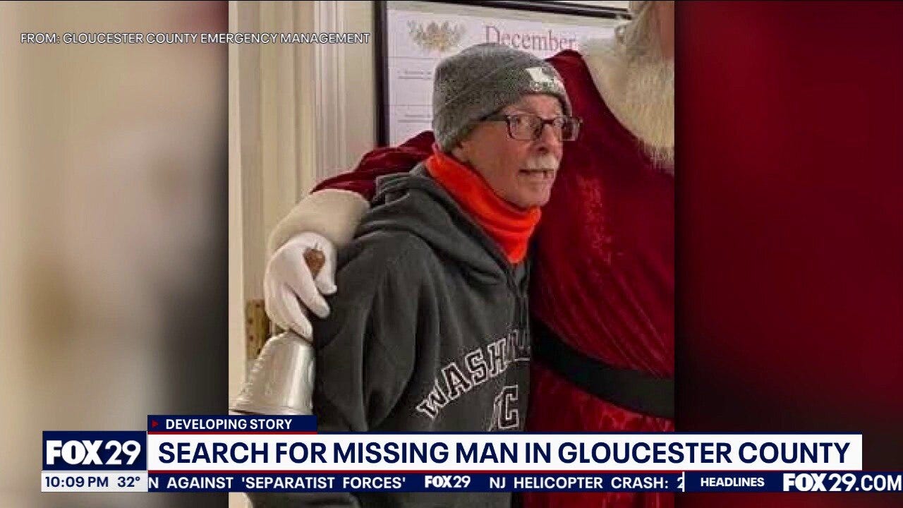 Search for missing man in Gloucester County underway