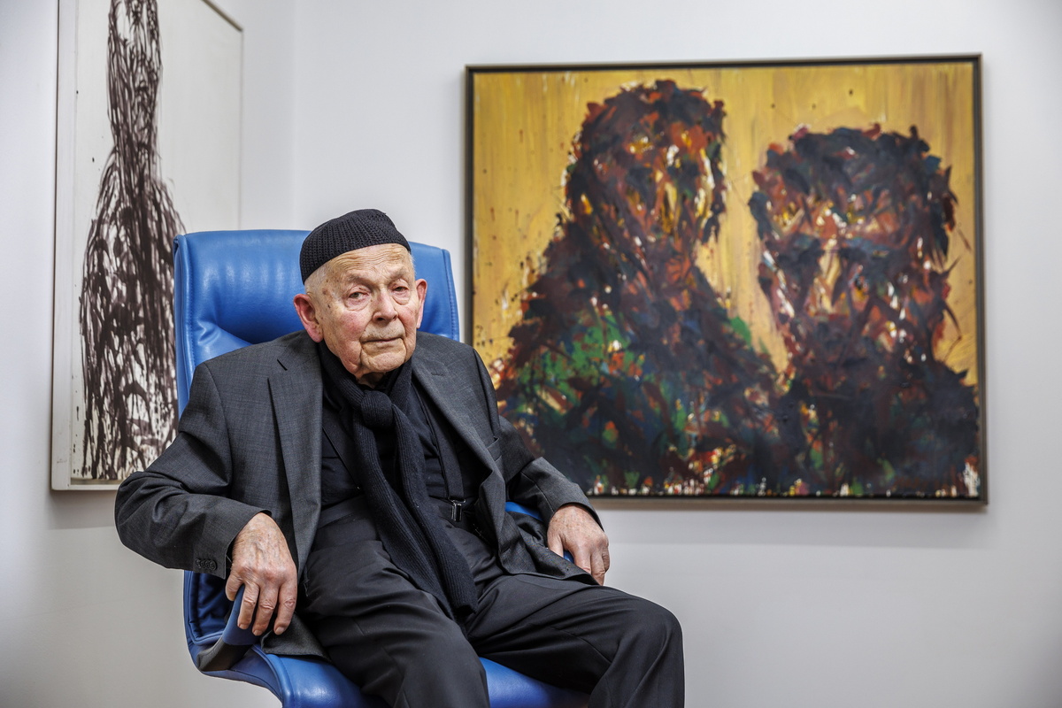 Ausstellung "Porträt und neue Werkgruppe" von Max Uhlig in der Galerie ...