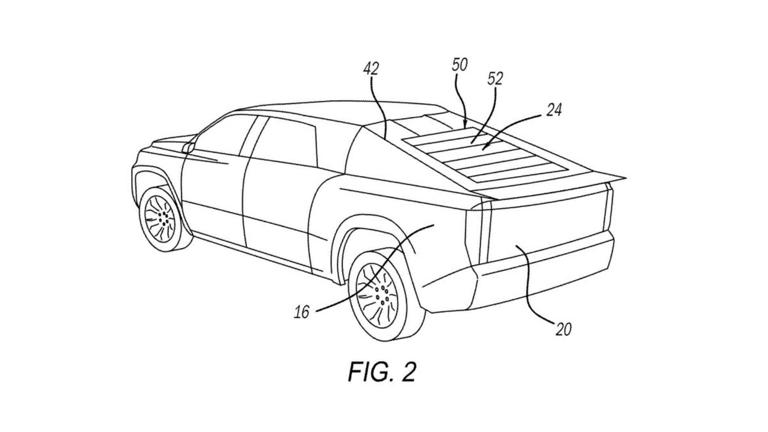 New patent reveals angled bed cap design for Ram trucks