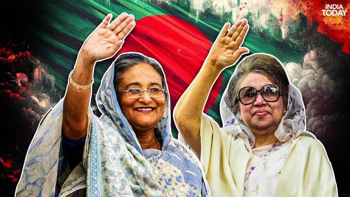 Khaleda Zia and Sheikh Hasina: Two begums, one enemy, then a split