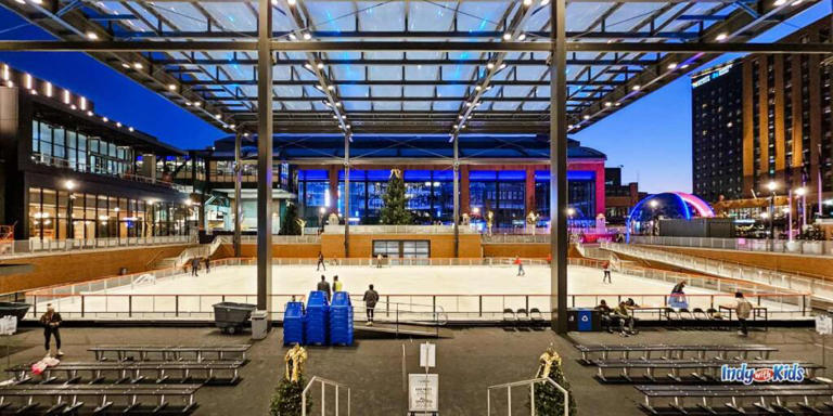 Let's go ice skating in downtown Indy | Elevance Health Rink