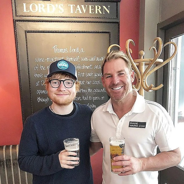 How Shane Warne made a dream come true for Ed Sheeran's dad