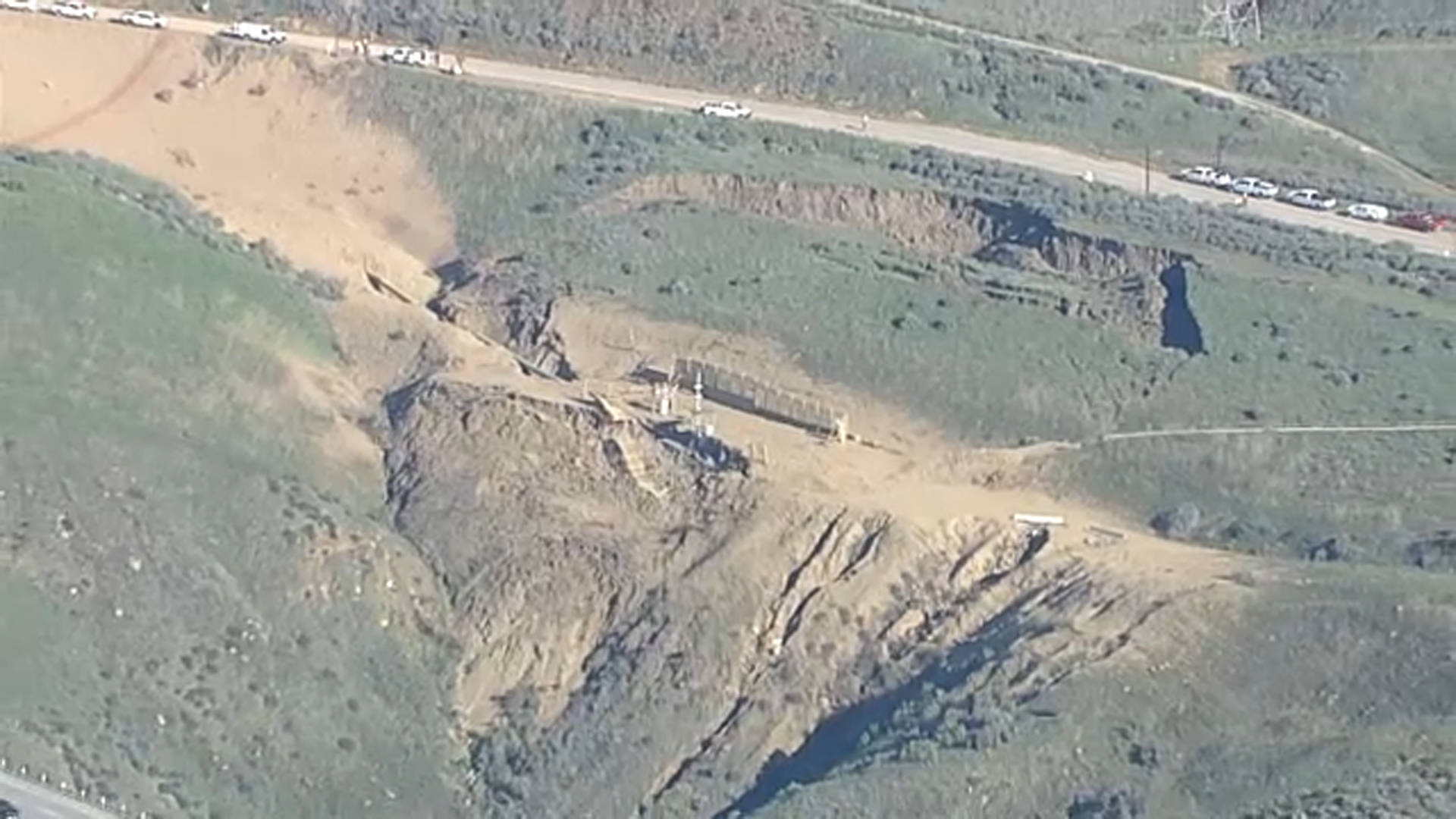 Significant land movement likely caused Castaic gas line break, SoCal ...