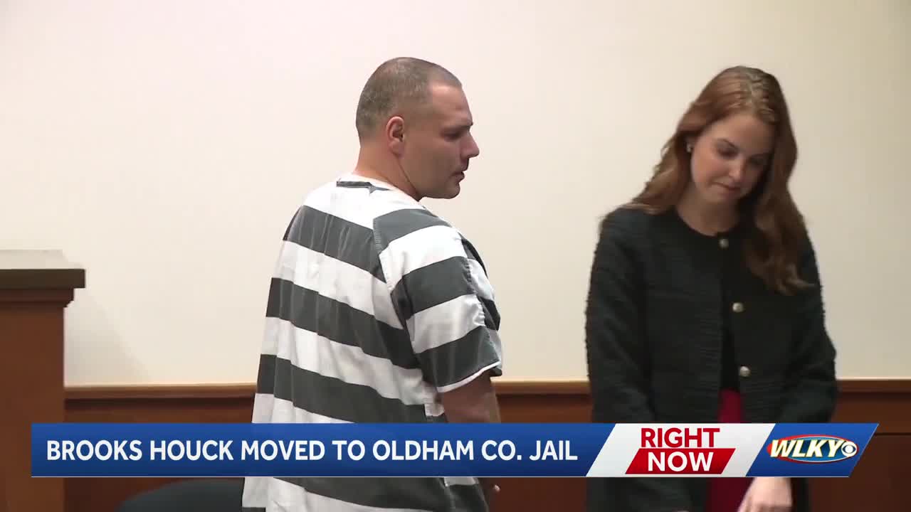 Brooks Houck transferred to correctional facility in Oldham County