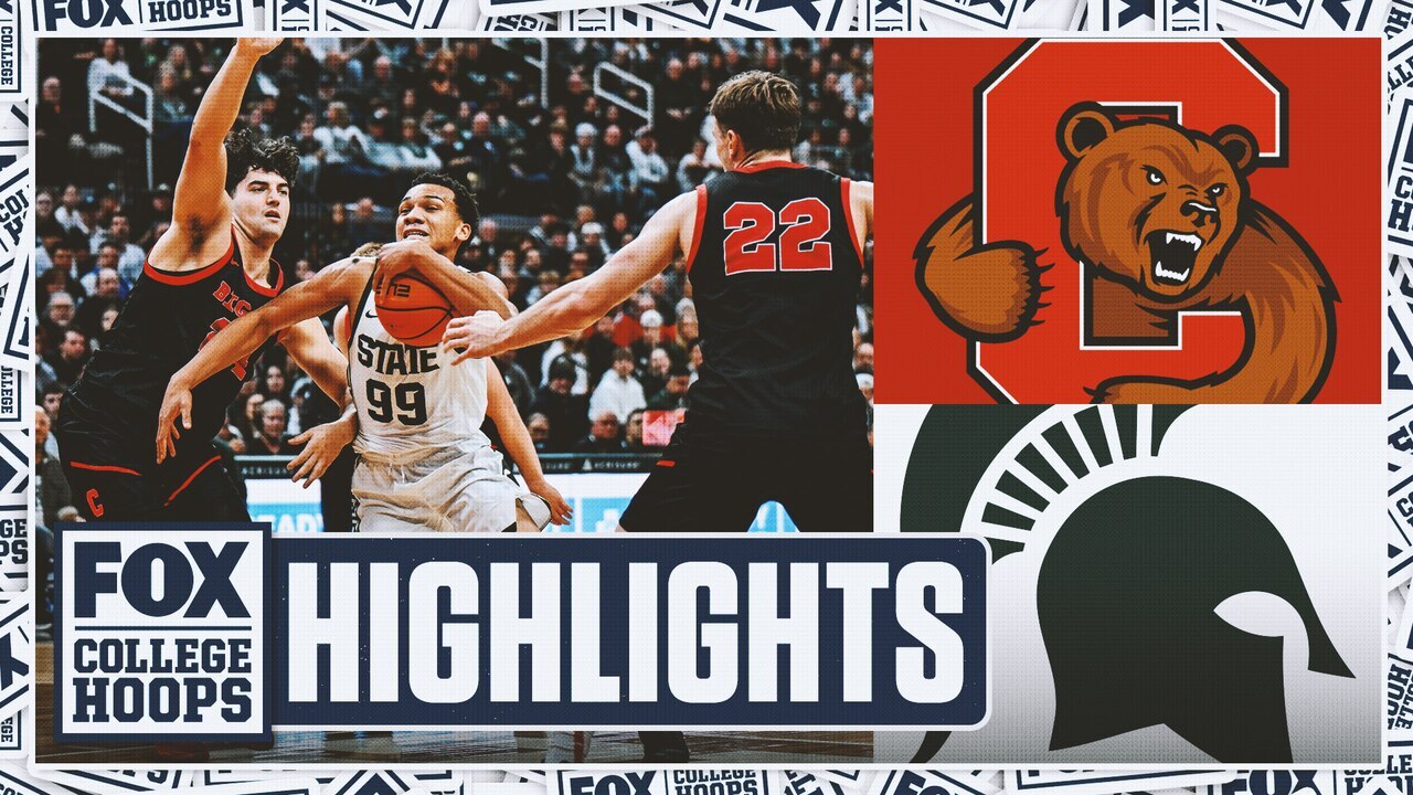 Cornell Big Red vs. No. 9 Michigan State Spartans highlights 🏀 FOX ...
