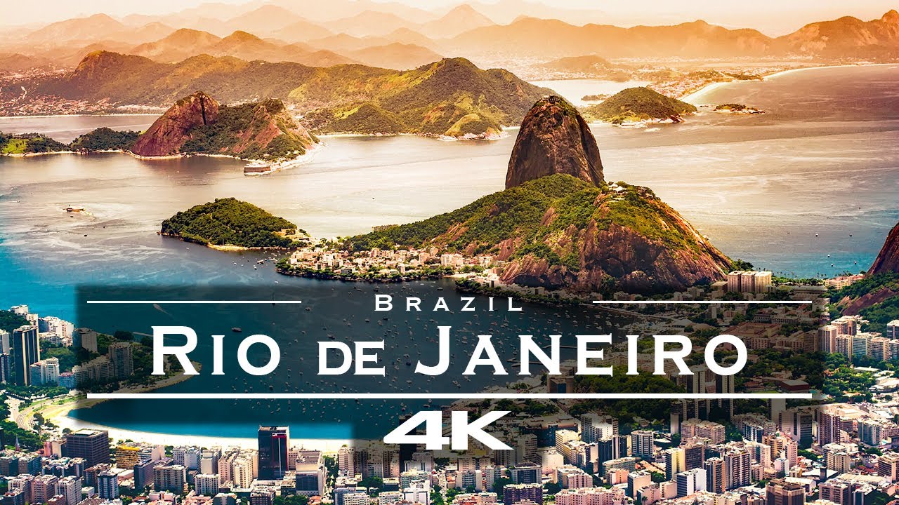 Breathtaking aerial views of Rio de Janeiro | 4K travel drone
