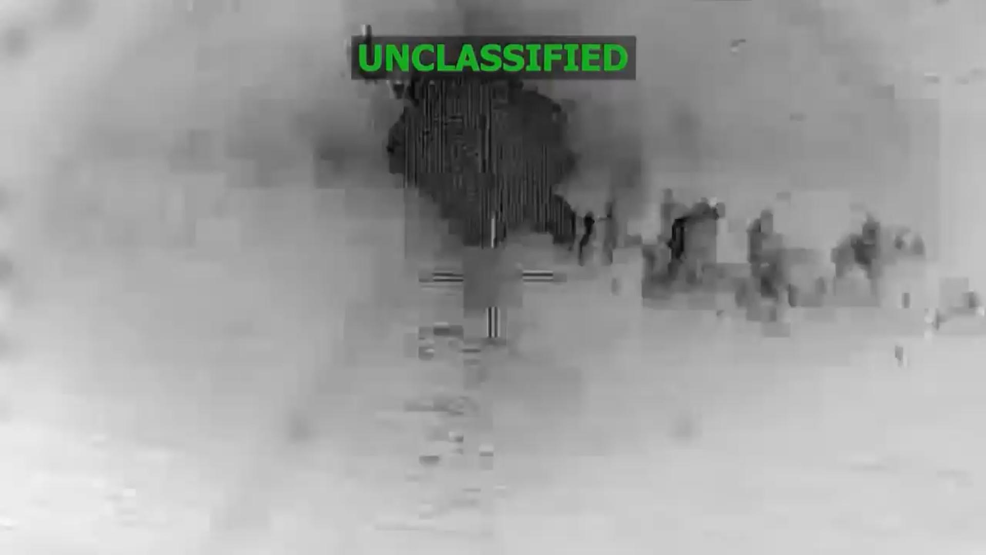 Video of US military strike on suspected drug boat