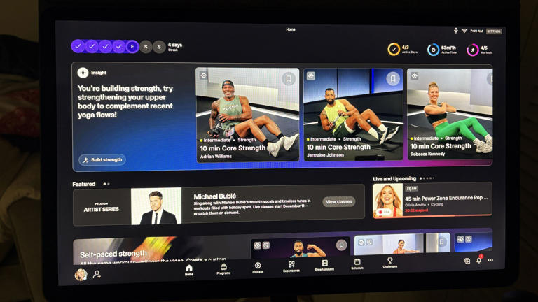 Peloton cross training bike+