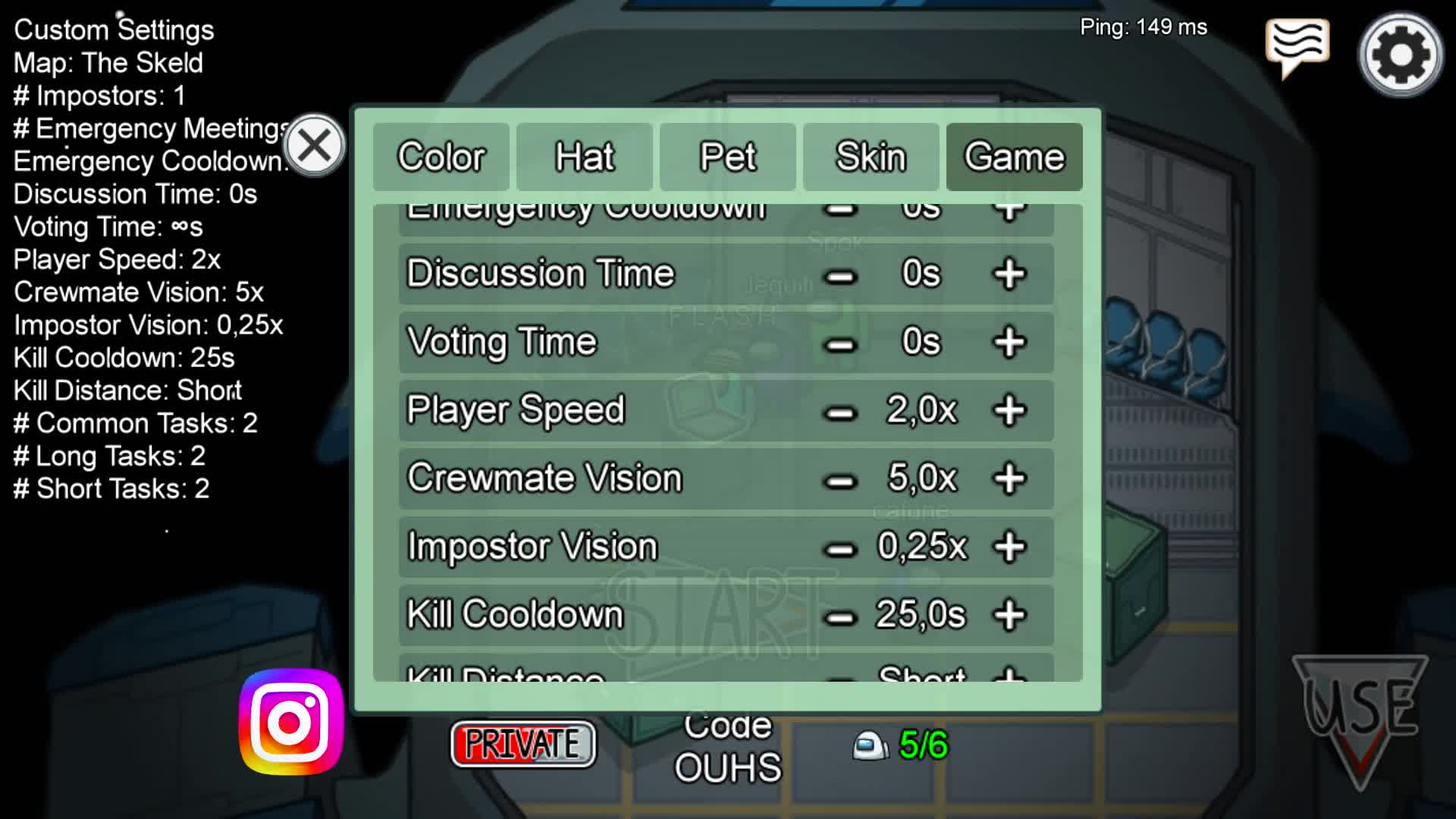 Brincando de pega-pega com o impostor! - Among Us