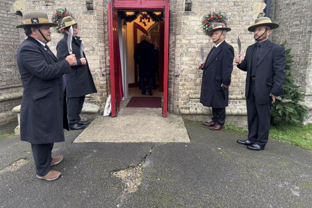 Colchester man's final wish granted at his funeral with guard of honour